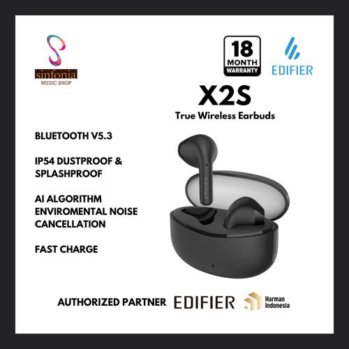 Jual Edifier TWS X2S True Wireless Earbuds IP54 with Call ...