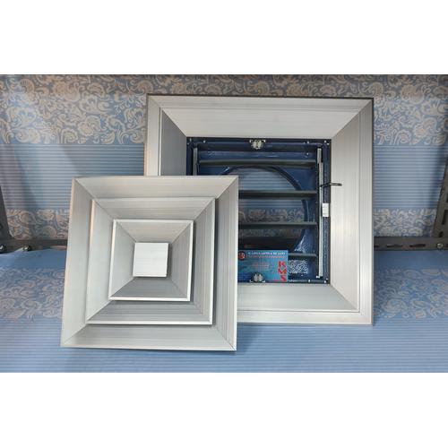 Jual Diffuser Ac Ducting uk.luar 40 x 40cm + OBD - Hitam - Jakarta ...