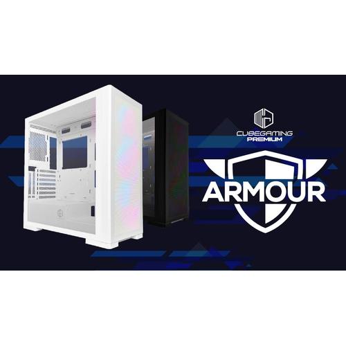 Jual CUBE GAMING PREMIUM ARMOUR - ATX Gaming Case - Front Mesh Panel ...
