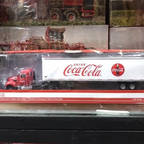 Jual Diecast Truck Coca Cola tractor and trailer skala1:50 - Jakarta ...
