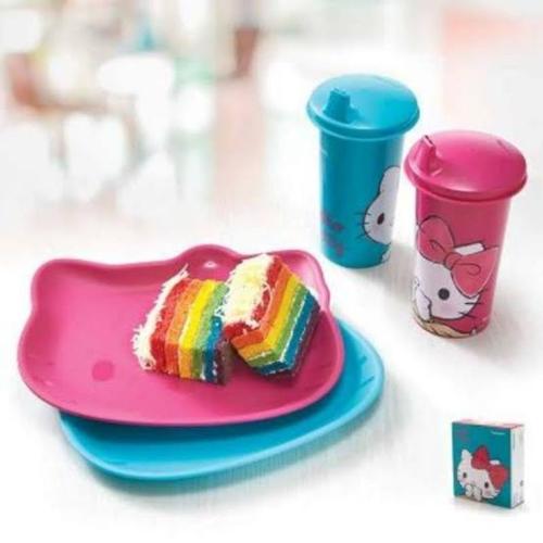 Jual Tupperware Hello Kitty set dan ecer - Biru - Kota Tangerang - MHA ...