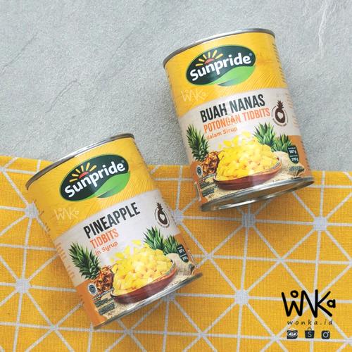 Promo Sunpride Pineapple Tidbits In Syrup 567gr - Potongan Nanas ...