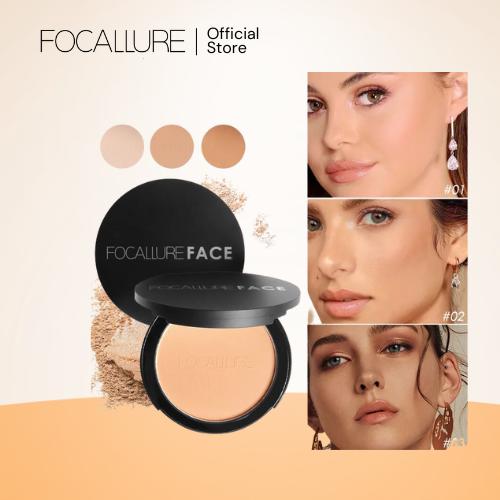 Promo FOCALLURE Oil-control Pressed Powder Matte FA16 - #01 - Kab ...