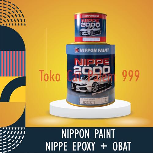 Jual Epoxy Nippe 2000 Epoxy Primer Surfacer Abu + Hardener 1L ABU ...