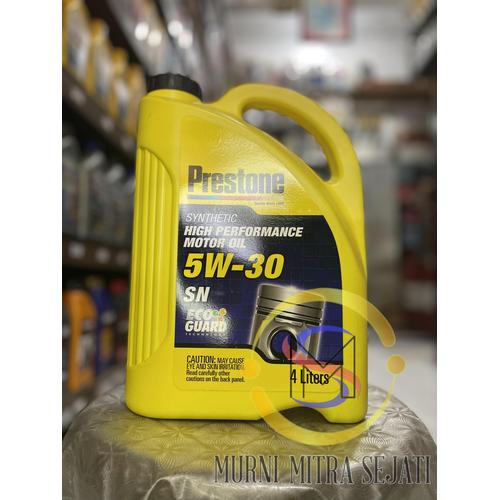 Jual Prestone SMO Synthetic Motor Oil 5W-30 Oli Mesin Mobil Galon 4 L ...