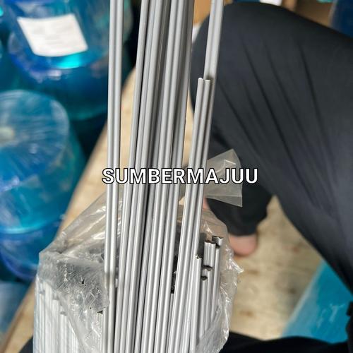 Jual kawat las pvc double ecer satuan / pvc welding rod dobel abu-abu ...