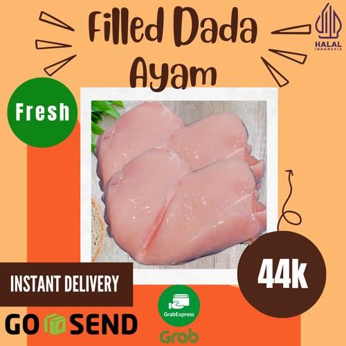 Jual Fillet Dada Ayam / Boneless Dada Ayam (Chicken Breast Fillets) 1kg ...