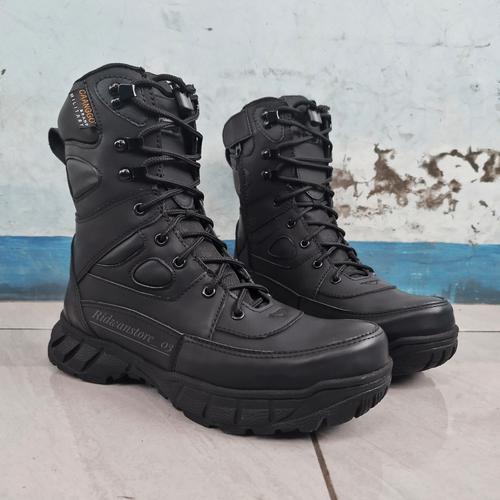 Jual sepatu pdl security satpam linmas brand CAANGGO murah murmer Boots ...