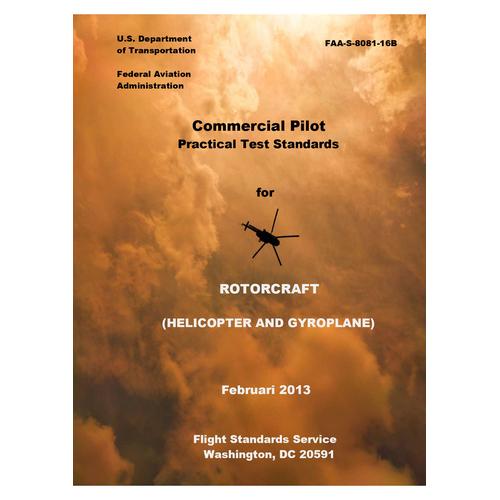 Jual Commercial Pilot for Rotorcraft - Practical Test Standard - Kota ...