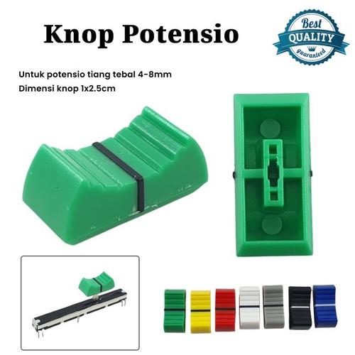Jual Knop Potensio Geser Knob Potensiometer Mixer DJ Warna Tiang Tebal ...