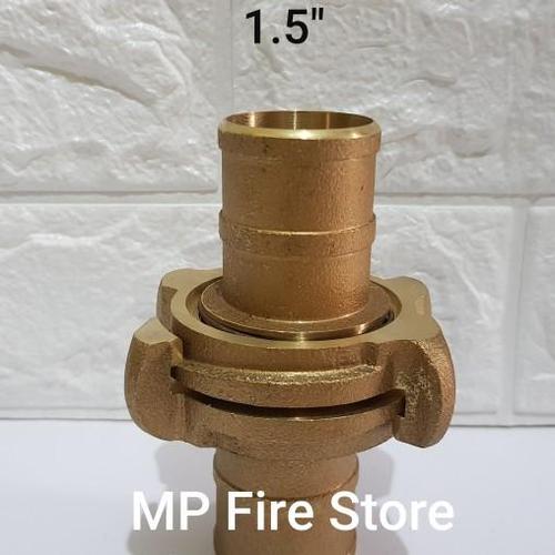 Jual RESMI FIRE HOSE COUPLING NAKAJIMA 1.5 INCH KUNINGAN KOPLING SELANG ...