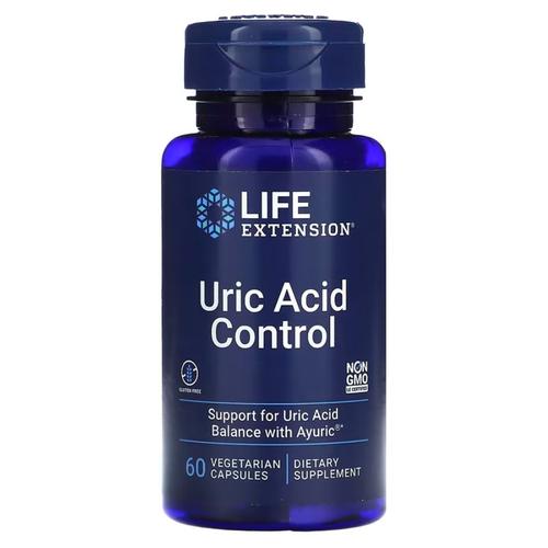 Jual Life Extension Uric Acid Control 60 Vegetarian Capsules - Kota ...