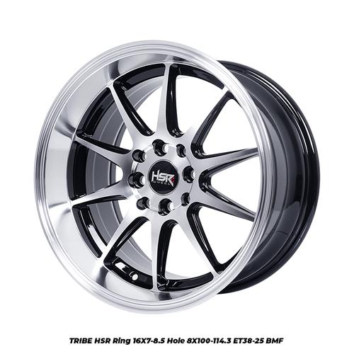 Jual VELG TERBARU HSR TYPE TRIBE HSR R16X7/85 H8X100-114,3 ET38/25 BMF ...