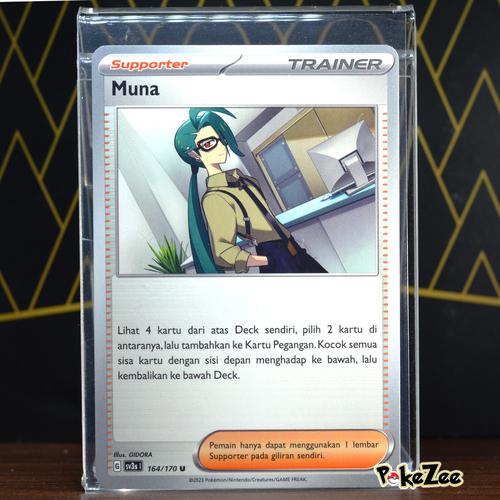 Jual Muna 164/170 U sv3s Kartu Trainer Pokemon TCG Indonesia - Kota ...