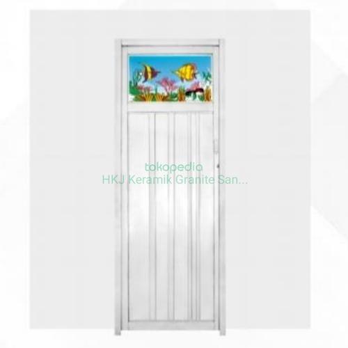 Jual Pintu Galvalum Wadja Polos Kaca Bergambar Kualitas 1 - Kota ...