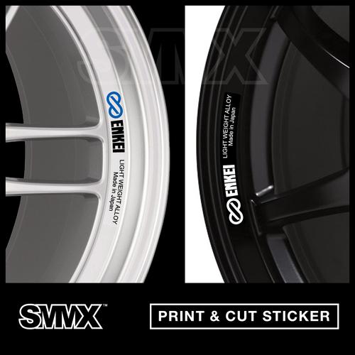 Jual Sticker Stiker Velg motor mobil Enkei - Hitam - Kota Bekasi - Sumo ...