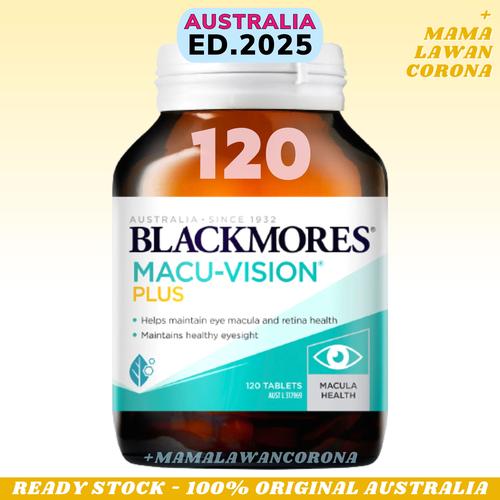 Jual Blackmores Macu Vision Plus 120 Tablets 150 Tablet Lutein Defence ...