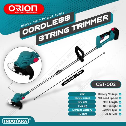 Jual 21V Mesin Potong Rumput Orion Cordless Grass Trimmer Pemotong ...