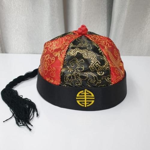 Jual Topi China Pria Cheongsam Chinese Hat Dewasa Ekor Rambut Imlek ...