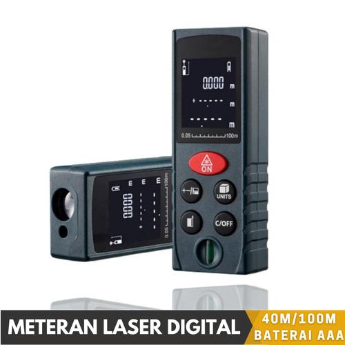 Jual Meteran Laser Digital Laser Meter Distance Pengukur Jarak - 40 ...