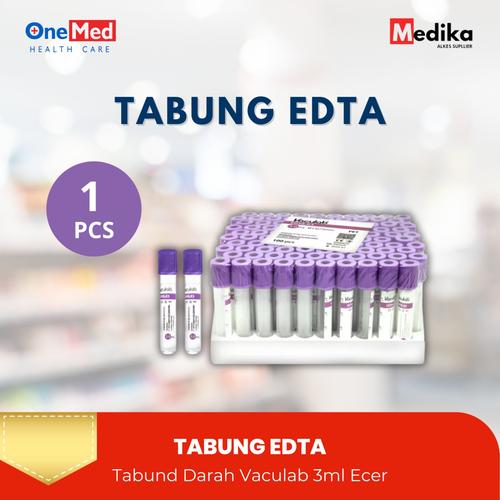 Jual Tabung Vacutainer / EDTA Ungu - pack - Kota Semarang - Medika ...