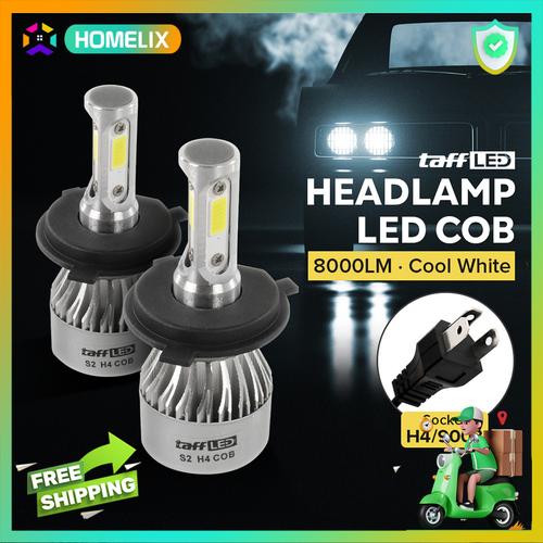 Jual TaffLED Lampu Mobil LED H1 COB 8000LM S2 Chip Cool White 2 PCS ...
