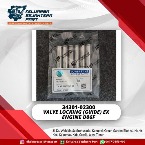 Jual Valve locking guide ex: 34301-02300 engine mitsubishi d06f sany sy245 - Kab. Gresik ...