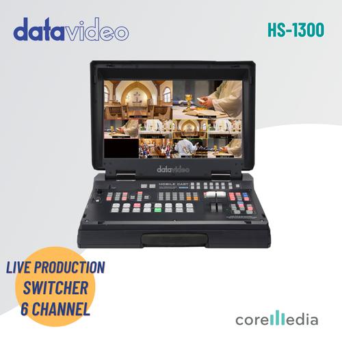 Promo Datavideo HS-1300 6-Channel HD Portable Video Streaming Studio HS ...