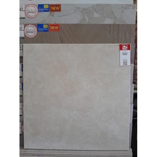 Jual Keramik Lantai Asia Tile FLORIDA Series 50x50 cm Kw 1 - Cream ...
