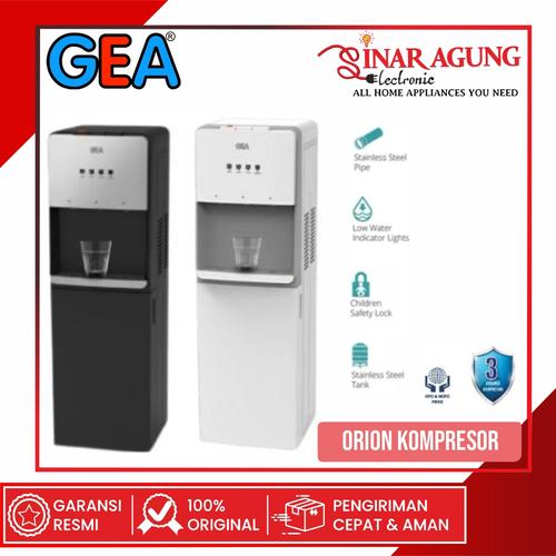 Promo GEA DISPENSER GALON BAWAH ORION KOMPRESOR GARANSI RESMI - Putih ...