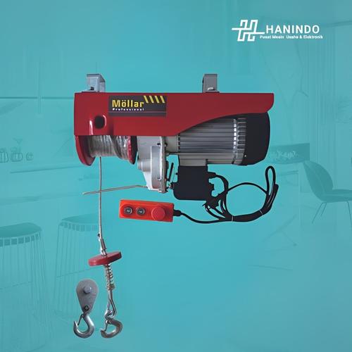 Jual Electric Hoist Mollar HST300/600 Katrol Listrik 600kg Elektrik ...