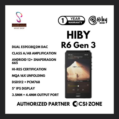 Jual Hiby R6 Gen 3 / R6 Gen III Premium Hi-Res Android Digital Audio ...