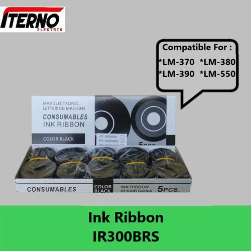 Jual Ink Ribbon Compatible LM-IR300B Max Letatwin LM370A 380 390 Pita ...