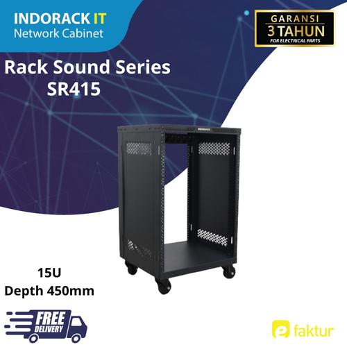 Promo Rack Audio 15U Depth 450mm Rak Audio Sound System SR415 INDORACK ...