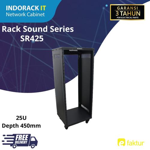 Promo Rack Audio 25U Depth 450mm Rak Audio Sound System SR425 INDORACK ...