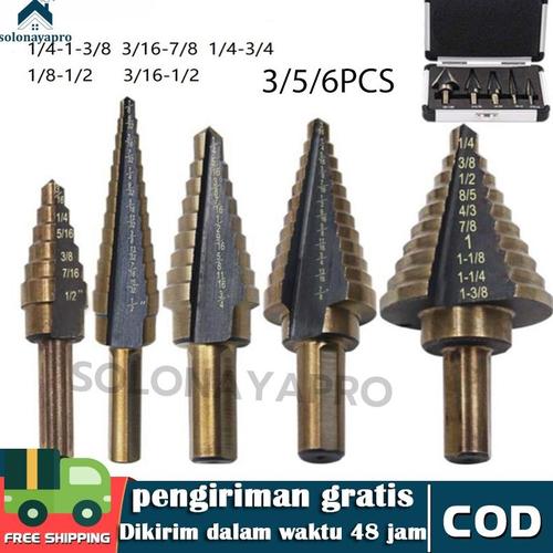 Jual XF 5 Pcs Mata bor pagoda nachi original/Mata Bor Set Pagoda Baja ...