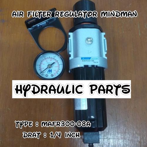 Jual AIR FILTER REGULATOR 1/4 INCH MINDMAN MAFR300-08A - Jakarta Barat ...