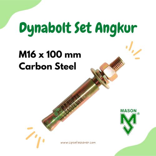 Jual Dynabolt Set Angkur M16 / Set Anchor M 16 x 100mm - Kota Surabaya ...