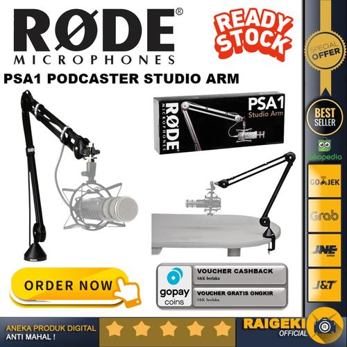 Jual Rode psa1 Studio Boom Arm for broadcast microphones - Jakarta ...