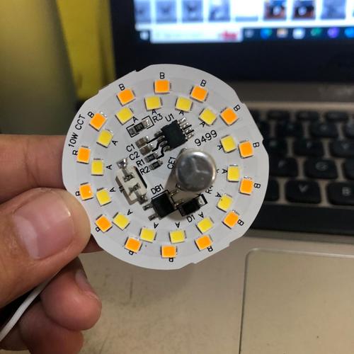 Jual PCB LED AC 3 Colors - Mata Lampu Tri Color Langsung AC 3 Warna ...
