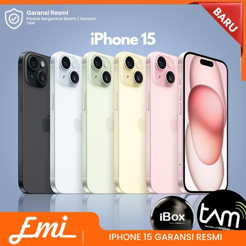 Promo Apple iPhone 15 128GB 256GB 512GB Garansi Resmi - Pink, 128 gb ...