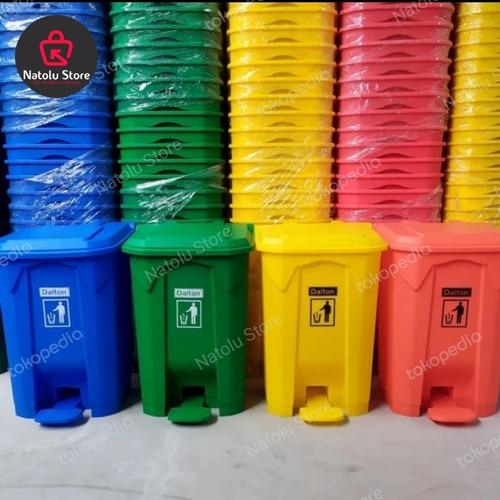 Jual Tempat Sampah Plastik Outdoor DALTON Dustbin LXD50U 50 Liter ...