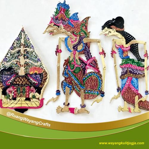 Jual Mahar Pernikahan Wayang Kulit Rama Shinta 1 Set - Warna Batik ...