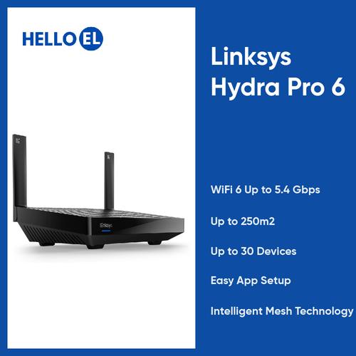 Jual Linksys Hydra Pro 6 MR5500 AX5400 WiFi 6 Dual Band Mesh Router ...