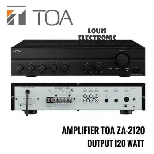Jual AMPLIFIER TOA ZA-2120 ZA2120 ZA 2120 POWER AMPLI TOA 120 WATT ...