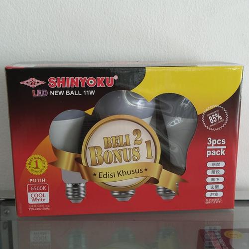 Jual lampu shinyoku 11wat isi 3pc putih - Jakarta Pusat - Cahaya Terang ...