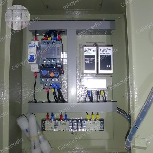 Jual panel pompa submersibel tanki penuh pompa mati 1hp 1 phase auto ...