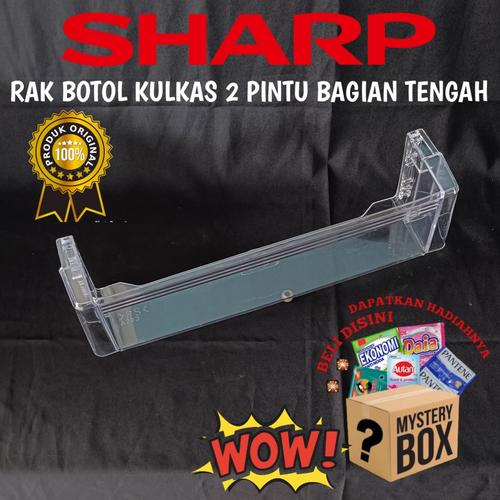Jual RAK BOTOL KULKAS SHARP 2 PINTU BAGIAN TENGAH PANJANG 47,5 CM ...