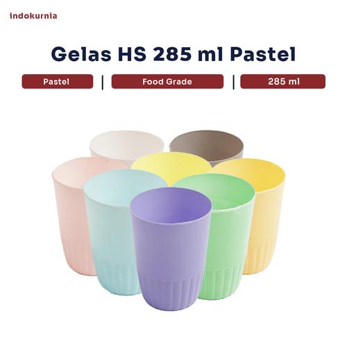 Jual Indokurnia Gelas HS 285 mL Pastel - Light Grey - Jakarta Barat - Indokurnia | Tokopedia
