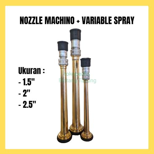 Jual Nozzle Type Machino + Variable Spray / Nozzle Spray Pemadam - 1.5 ...